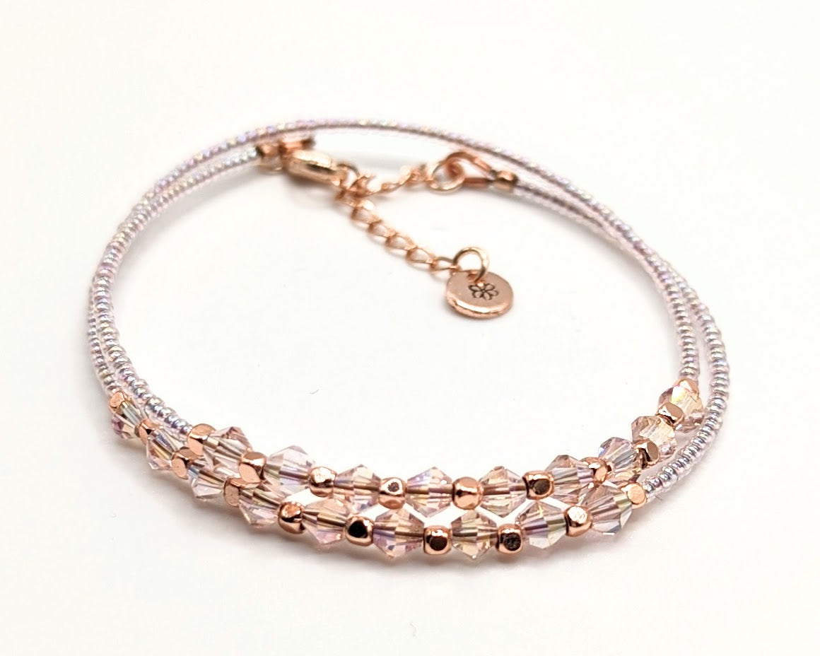Sparkly bracelets and chokers - creations by cherie